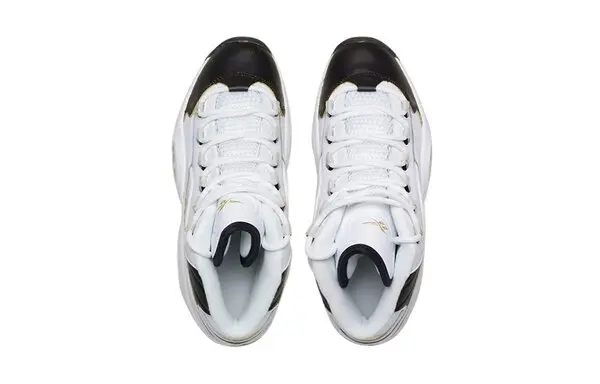 REEBOK Question Mid "black Toe" Sneakers