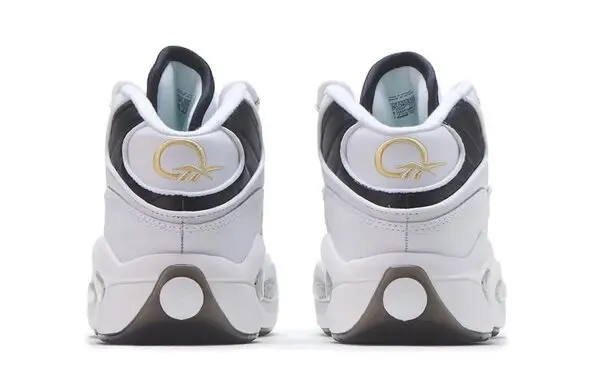 REEBOK Question Mid "black Toe" Sneakers