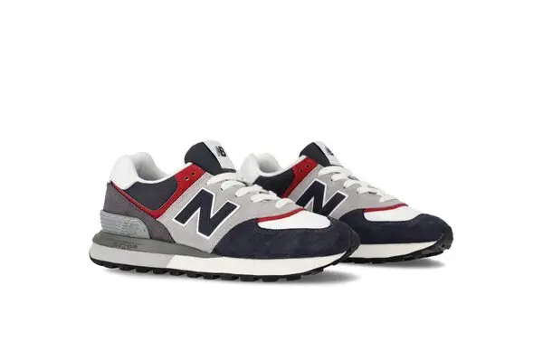 NEW BALANCE 574 "navy Grey Red" Sneakers - Navy/grey/red