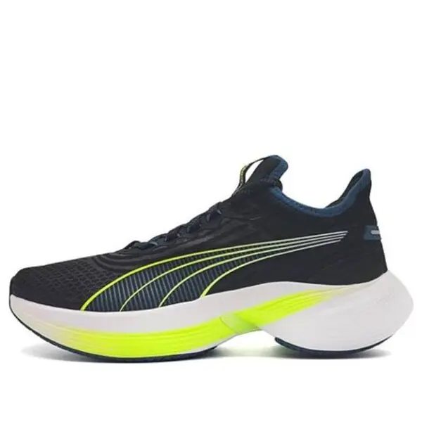 PUMA Conduct Pro Running Shoes - Black/white/yellow