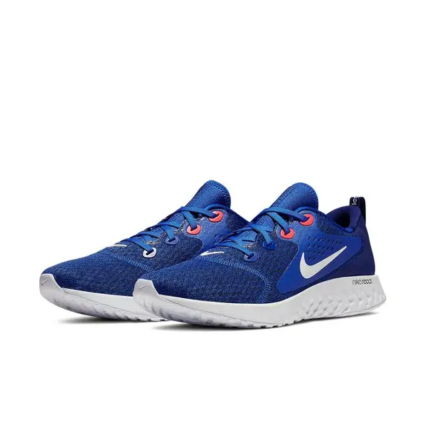 Nike Legend React Running Sneakers - White/blue