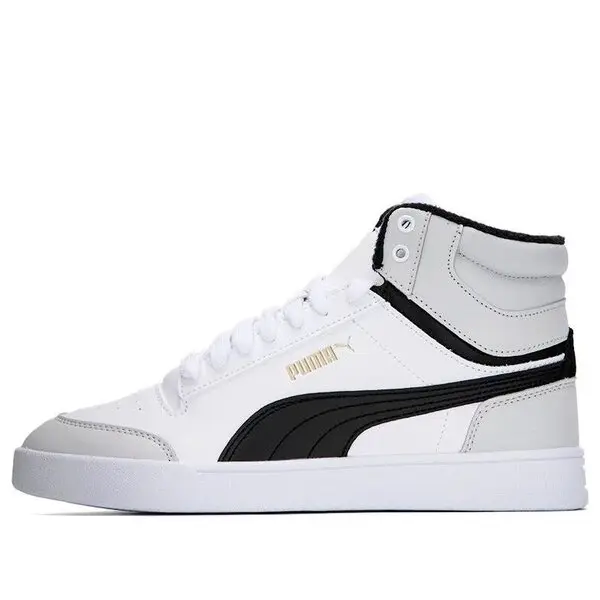 PUMA Shuffle Mid Wtr High Top Sneakers - Whiteblackgray