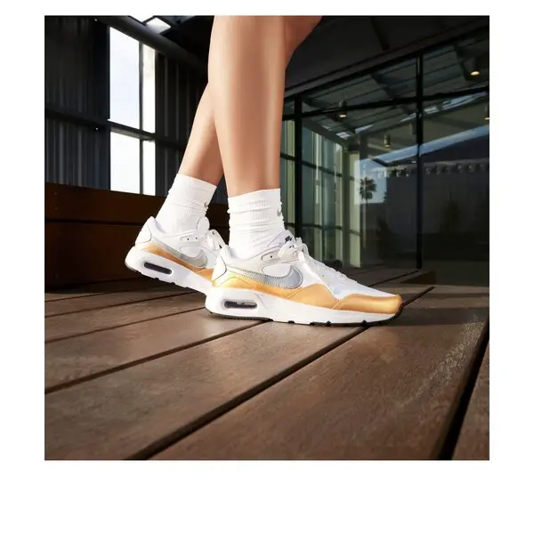 Nike Max Sc Sneakers - White/gold