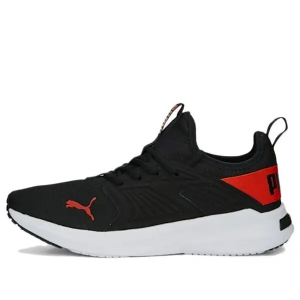 PUMA Softride Fly Sneakers - Black/red