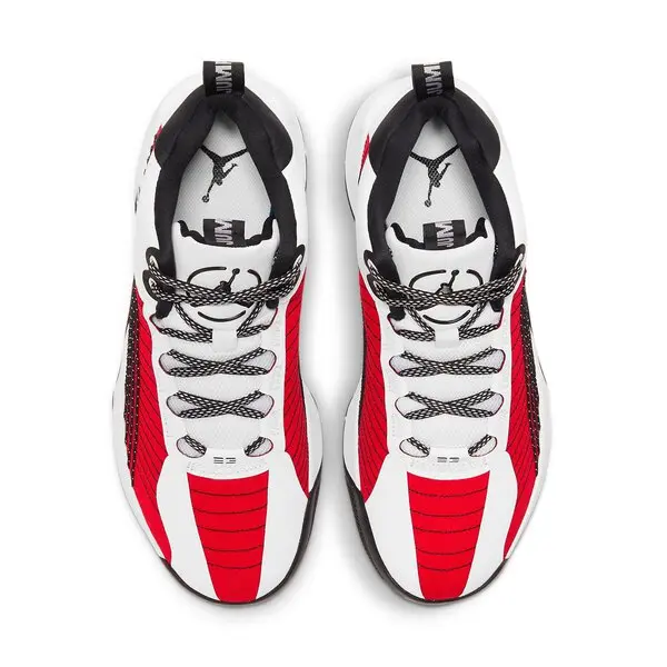 JORDAN Jumpman 2021 Basketball Sneakers - White/black/red