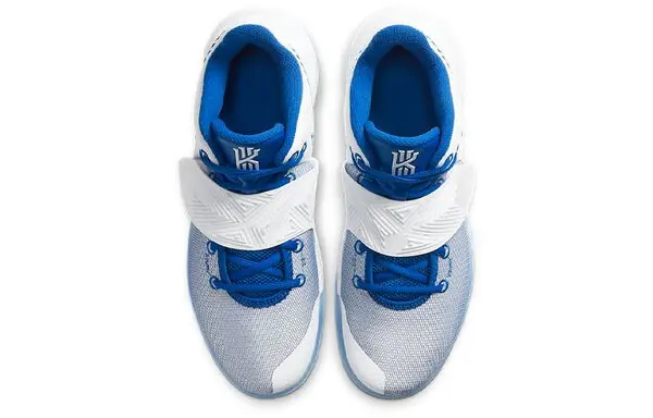 Nike Kyrie Flytrap 3 High Top Sneakers - White/blue