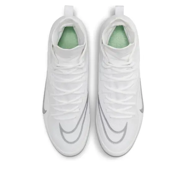 Nike Alpha Huarache 8 Elite Lacrosse Cleats - White
