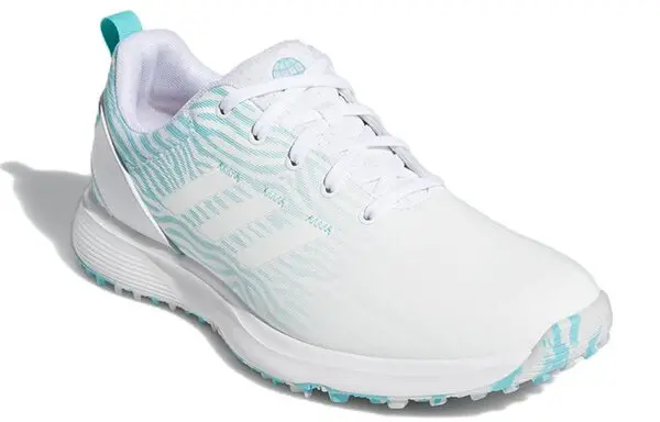 Adidas S2g Golf Shoes - White/blue
