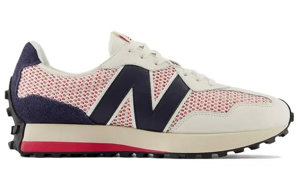 NEW BALANCE 327 Low Top Sneakers - White/red