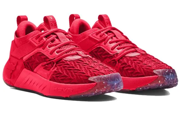 Under Armour Project Rock 6 'holiday' Athletic Sneakers - Versa Red