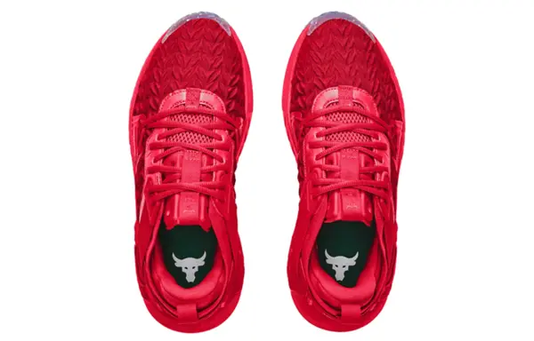 Under Armour Project Rock 6 'holiday' Athletic Sneakers - Versa Red