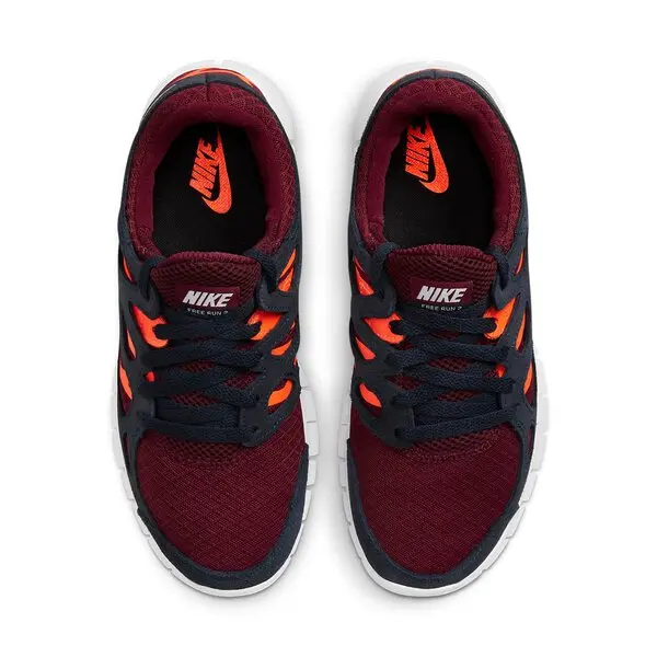 Nike Free Run 2 Low Top Sneakers - Red