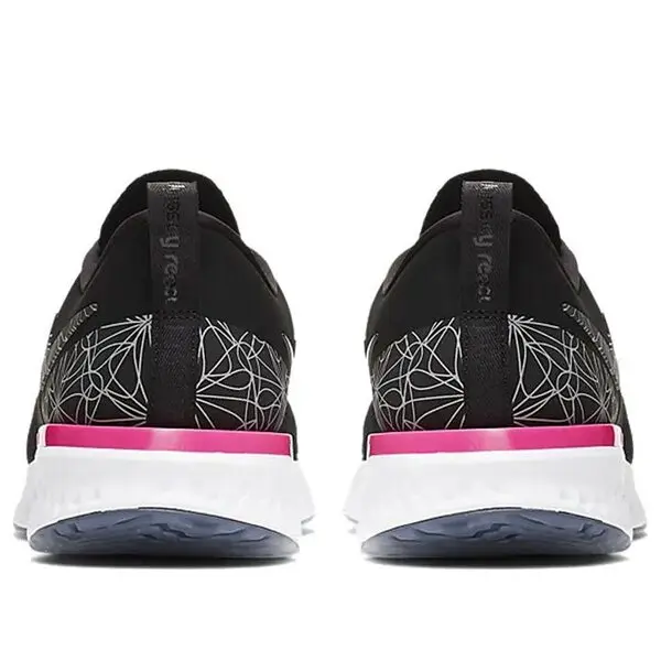 Nike Odyssey React Flyknit 2 "run To A Magical Place" Sneakers - Black