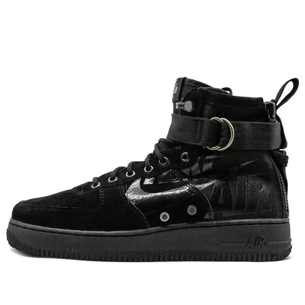 Nike Sf Air Force 1 Mid "big Logo" Sneakers