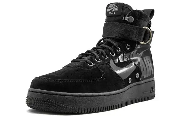 Nike Sf Air Force 1 Mid "big Logo" Sneakers