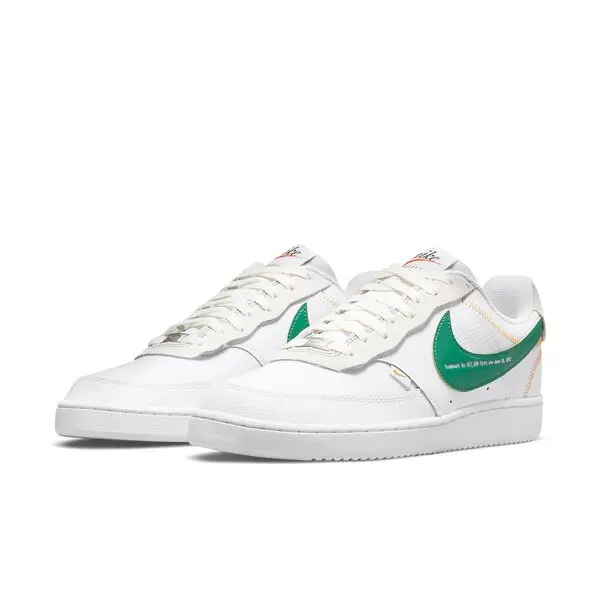 Nike Court Vision Low Premium 'first Use - Green/white