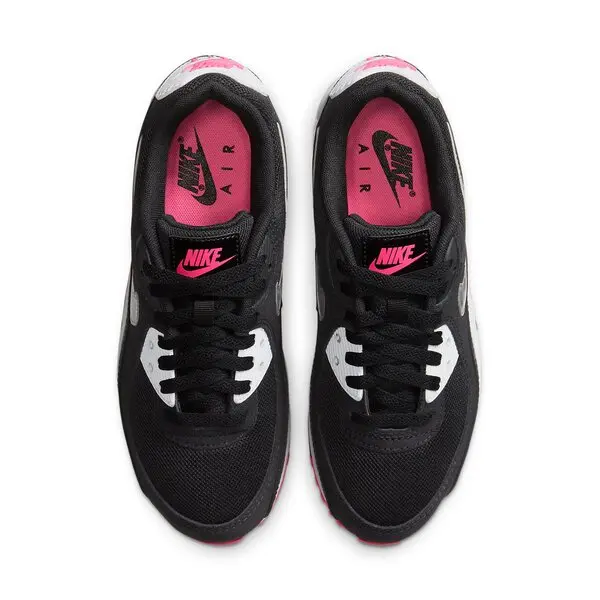 Nike Max 90 "black Metallic Silver" Sneakers - Blacksilverpink