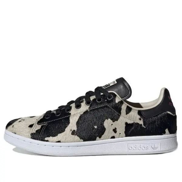 Adidas Stan Smith "fuzzy Cow Print" Sneakers - Black