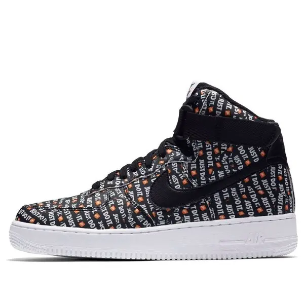 Nike Force 1 High '07 Lv8 'just Do It' Sneakers - Black