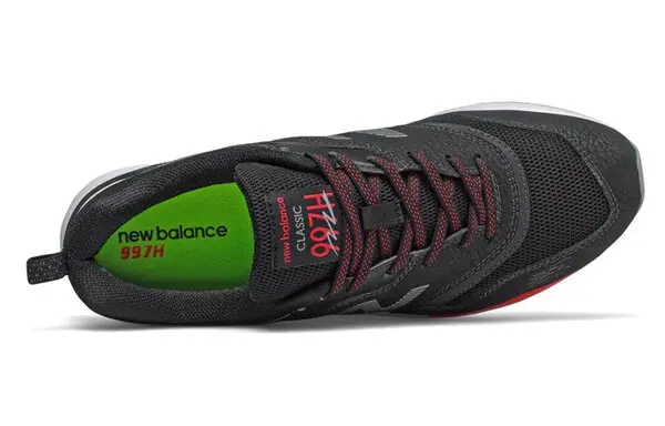 NEW BALANCE 997h "energy Red" Sneakers - Black