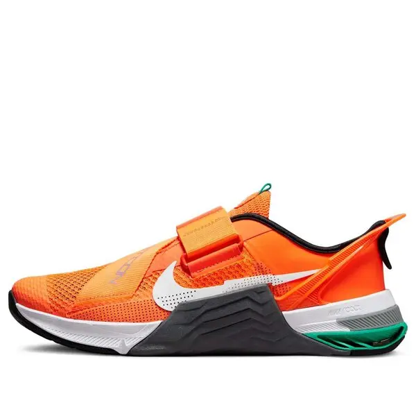 Nike Metcon 7 Flyease 'total Orange Clear Emerald - White/grey/green