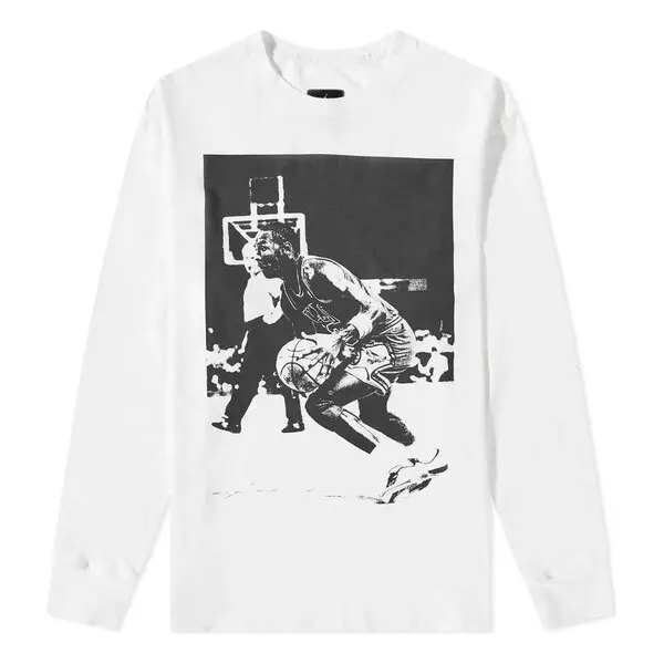 JORDAN X Union Long-sleeve T-shirt - White