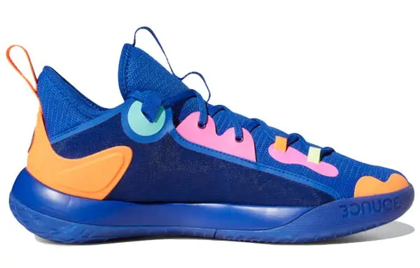 Adidas Harden Stepback 2 Athletic Sneakers - Blue/orange