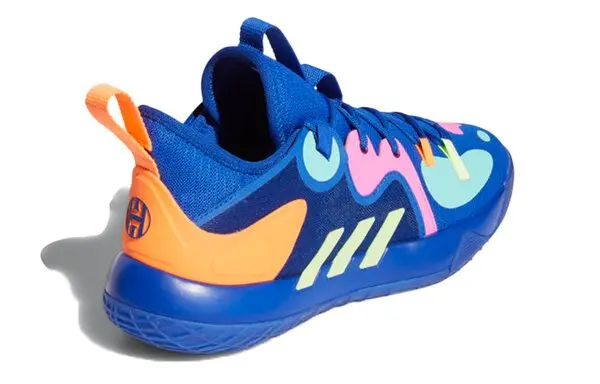 Adidas Harden Stepback 2 Athletic Sneakers - Blue/orange