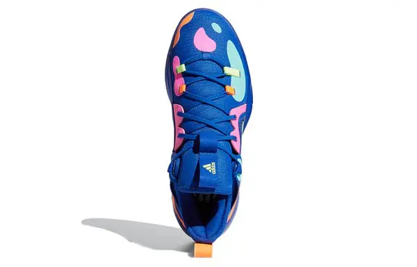 Adidas Harden Stepback 2 Athletic Sneakers - Blue/orange