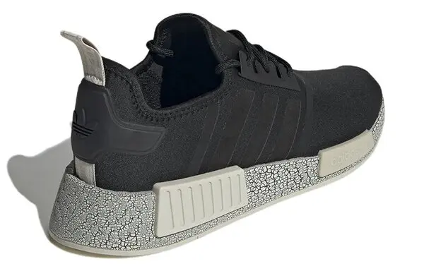 Adidas Nmd_r1 Cracked Black Bliss Sneakers - Core Black/core Black/bliss