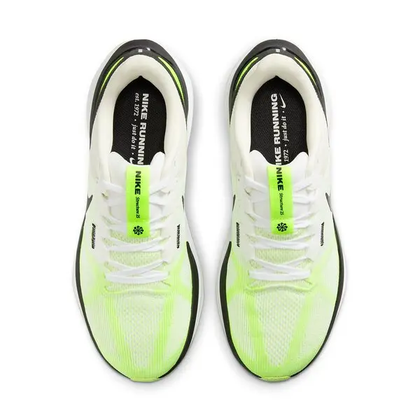 Nike Zoom Structure 25 Running Shoes - White/volt/phantom