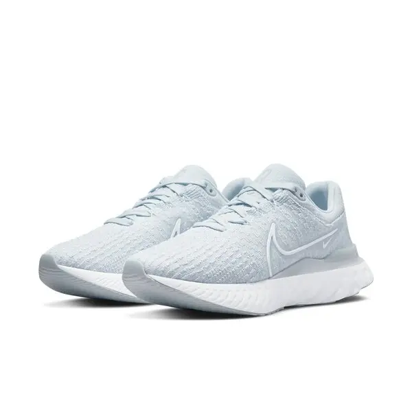 Nike React Infinity Run Flyknit 3 Athletic Sneakers - Blue/white
