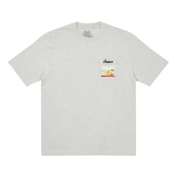PALACE Fw21 Garrfield Pocket T-shirt - White