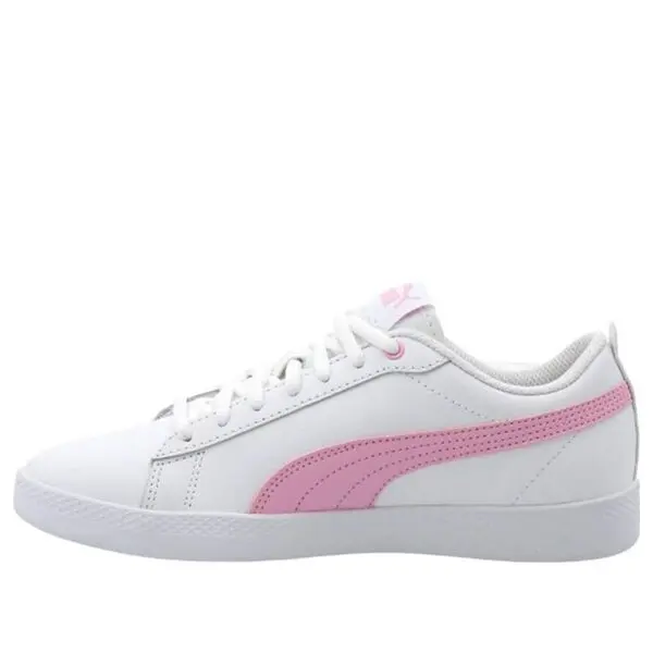 PUMA Smash V2 L Sneakers - White/pink