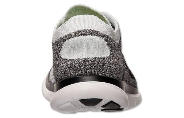 Nike Free 4.0 Flyknit Athletic Sneakers - Black/grey