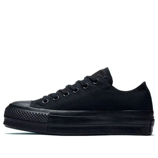 CONVERSE Chuck Taylor All Star Platform Low Top Sneakers - Black