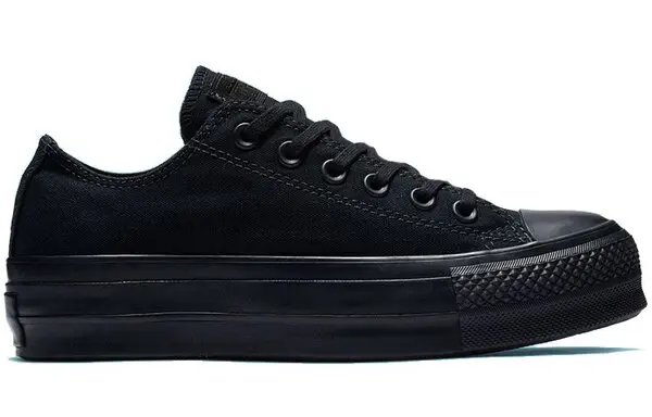 CONVERSE Chuck Taylor All Star Platform Low Top Sneakers - Black