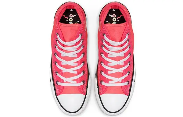 CONVERSE Chuck Taylor All Star High Top "see Thru Racer Pink - Red