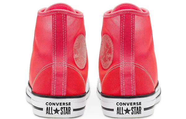 CONVERSE Chuck Taylor All Star High Top "see Thru Racer Pink - Red