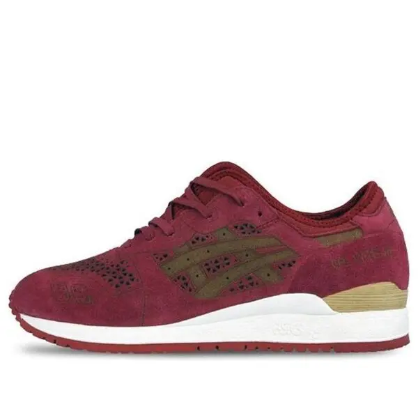 Asics Gel Lyte 3 Evo Laser Low Top Sneakers - Red