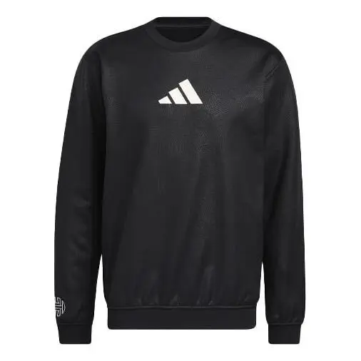 Adidas Logo Basketball Crewneck Sweatshirt - Multi-color