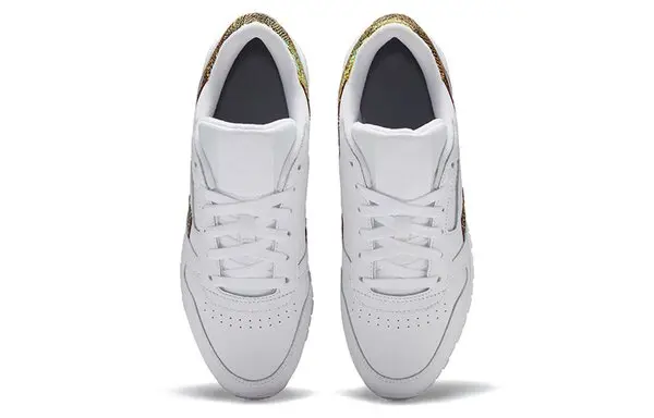 REEBOK Classic Leather Iridescent Snakeskin Stripe
