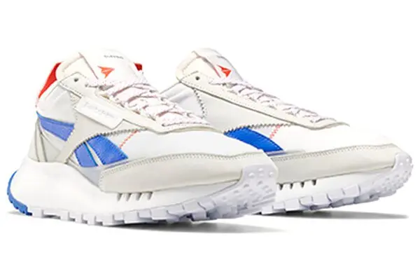 REEBOK Classic Legacy Athletic Sneakers - Blue/red
