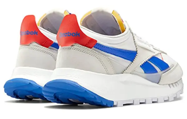 REEBOK Classic Legacy Athletic Sneakers - Blue/red