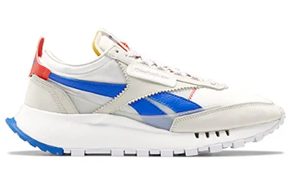 REEBOK Classic Legacy Athletic Sneakers - Blue/red