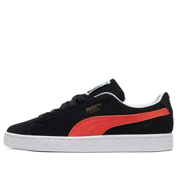PUMA Suede Classic 21 "black Cherry Tomato - Black/red