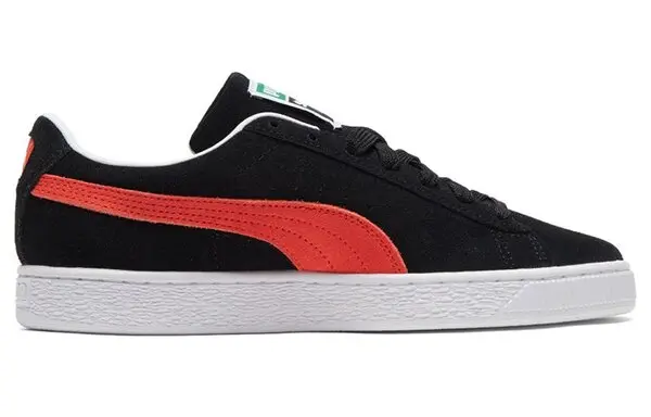 PUMA Suede Classic 21 "black Cherry Tomato - Black/red