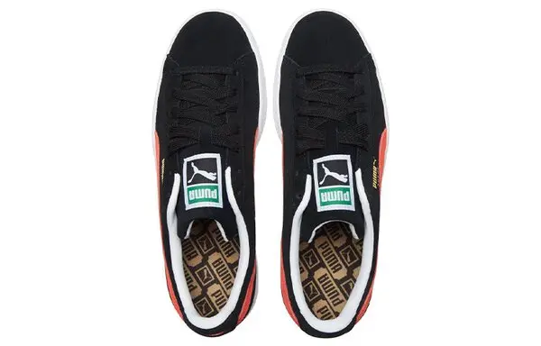 PUMA Suede Classic 21 "black Cherry Tomato - Black/red