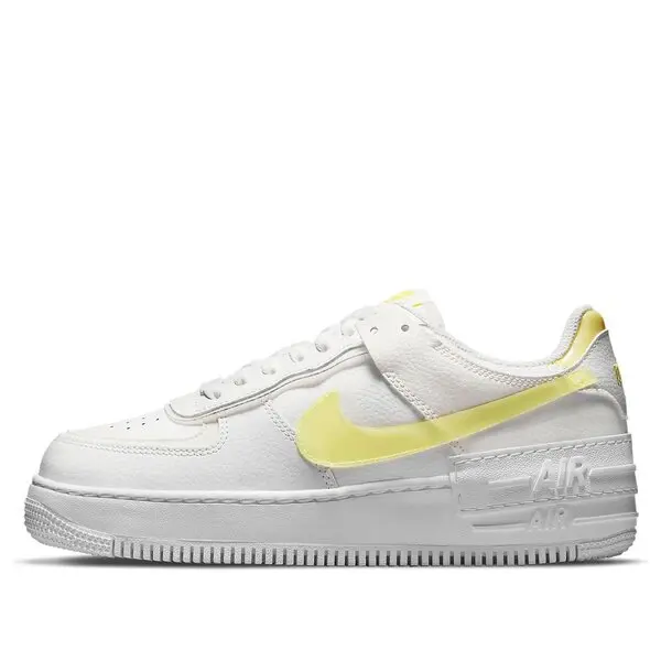 Nike Force 1 Shadow Sneakers - White/yellow