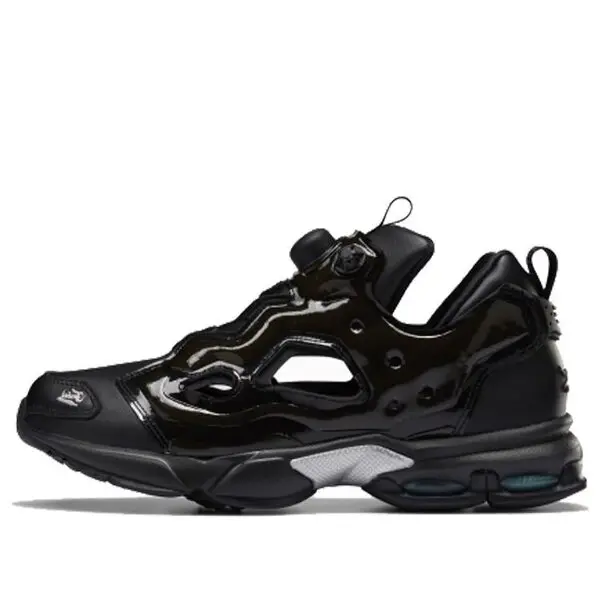 REEBOK Fury Millennium Leather High Top Sneakers - Black